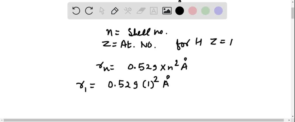 SOLVED:Show that radius of Il shell of H-atom is almost four times of I ...