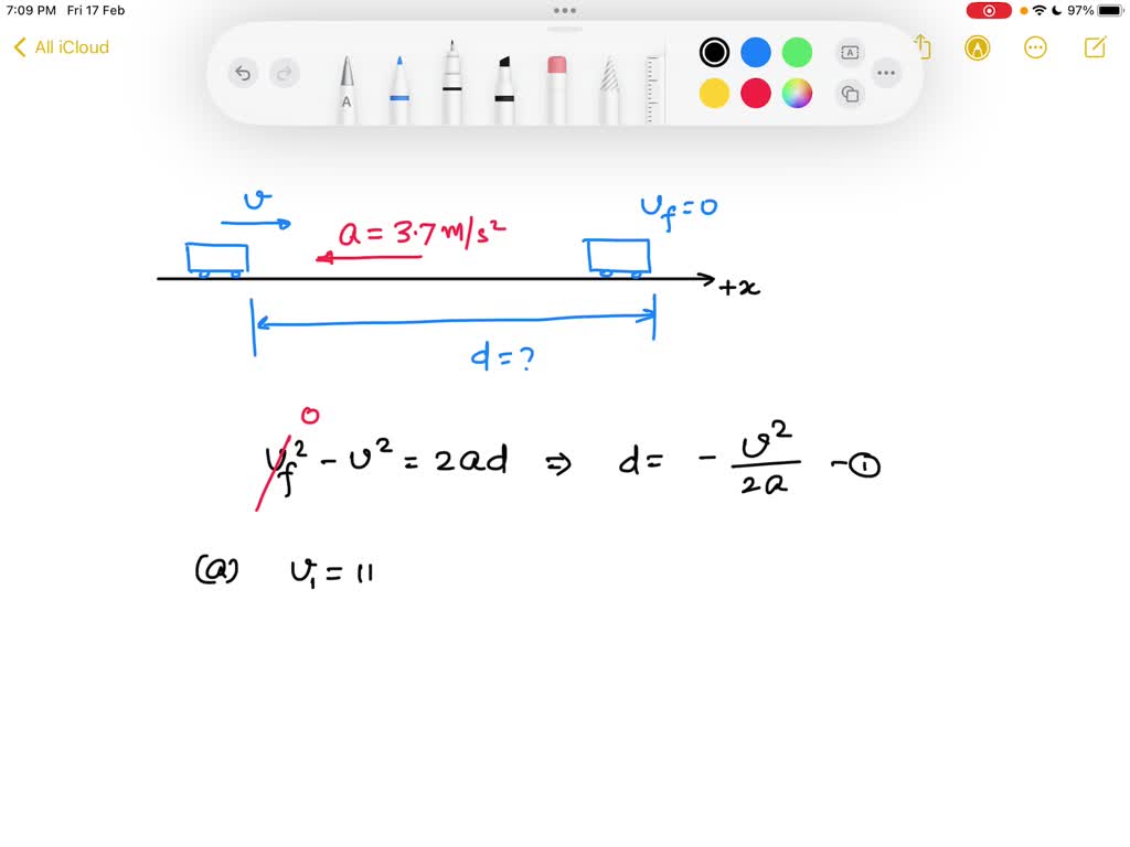 SOLVED:Think & Calculate Assume that the brakes in your car create a ...