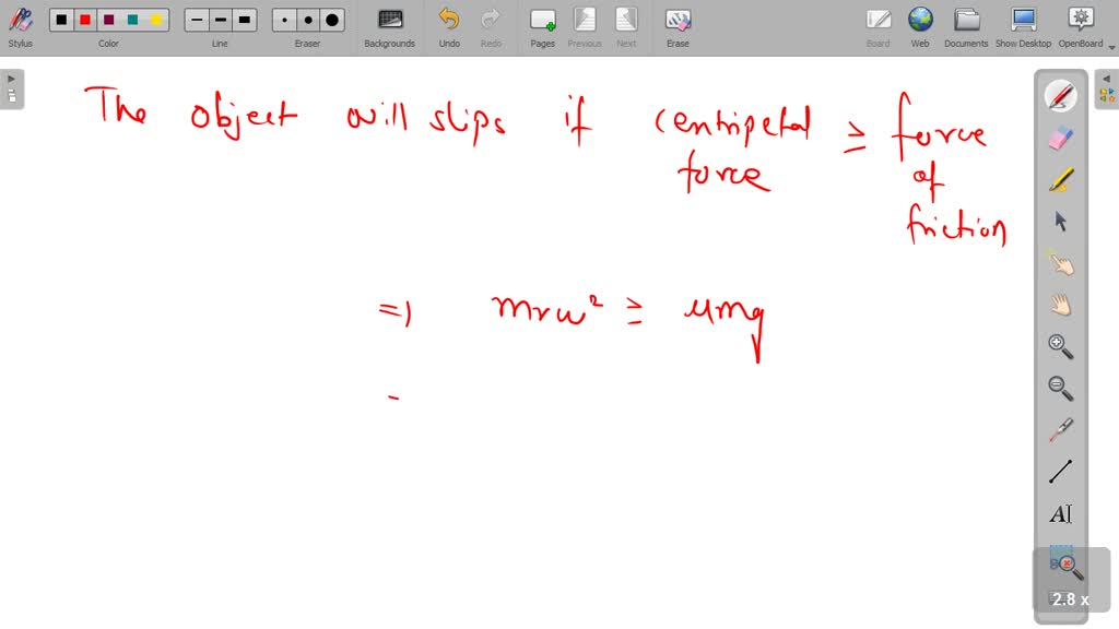 SOLVED: A coin placed on a rotating turntable just slips if it is ...