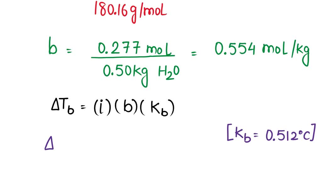 ⏩SOLVED:Calculate the boiling point elevation of a solution… | Numerade