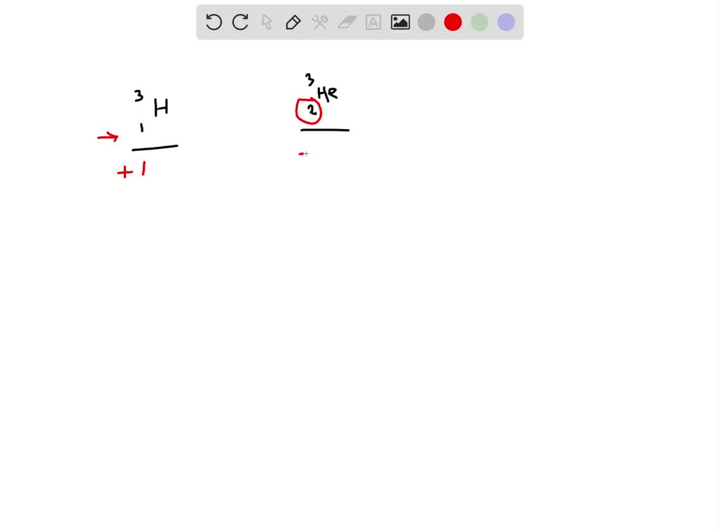 ⏩SOLVED:How do the masses of ^3 H and ^3 He compare? How do their… | Numerade