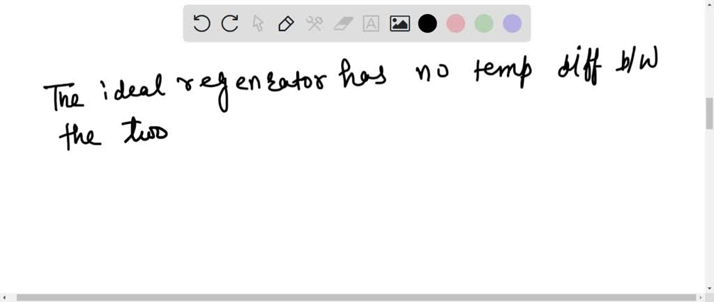 SOLVED:Determine the second-law efficiency of an ideal regenerator in ...