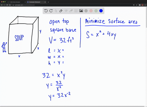 SOLVED:A soup company is constructing an open-top, square-based, rectangular metal tank that ...