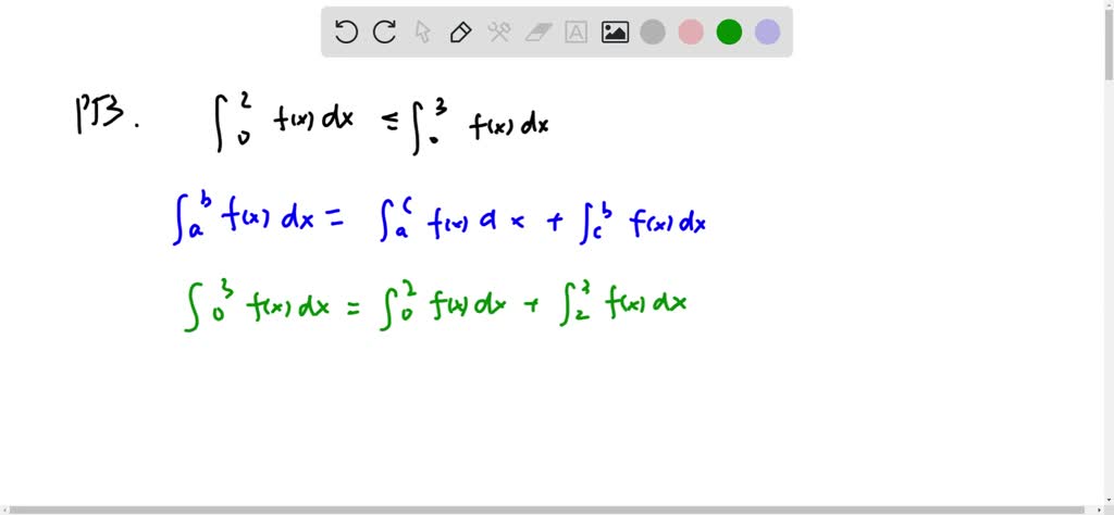 SOLVED:If F is an indefinite integral for a function f on an open ...
