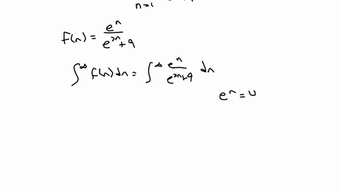 SOLVED: Use the integral test to find whether the following series ...