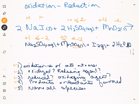 SOLVED:The following reaction can be used to prepare iodine in the ...