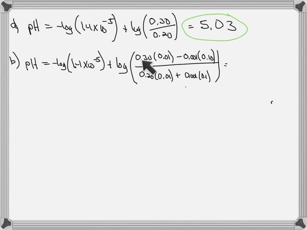 A buffer solution is prepared in such a way that the concentrations of ...