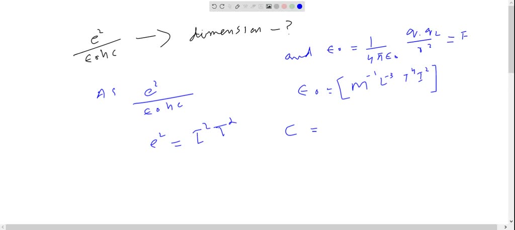 SOLVED:If e, ε0, h and c respectively represent electronic charge ...