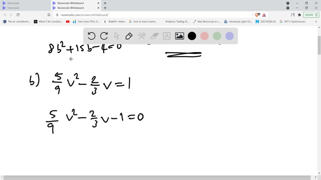 SOLVED:In the following exercises, identify the most appropriate method (Factoring, Square Root ...