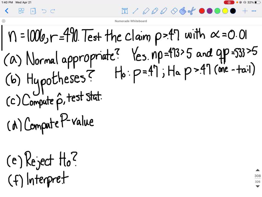 4 Calculate The P value P value5 Calculate The Esti SolvedLib