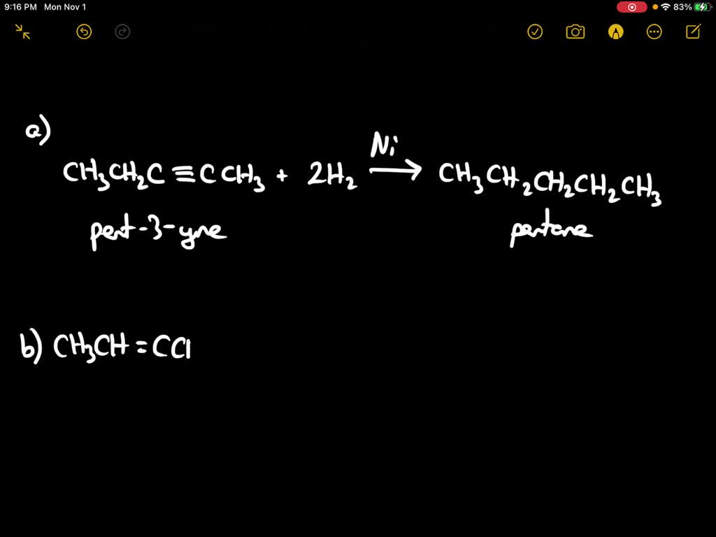 SOLVED:As exemplified by the reaction of ethylene on page 291 alkenes ...