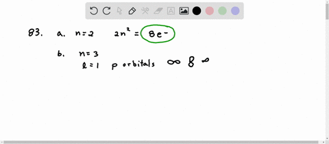 SOLVED:What is the maximum number of electrons in an atom that can have ...