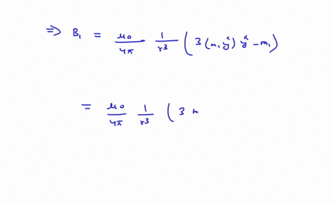 Calculate the torque exerted on the square loop shown in Fig. 6.6, due to the circular loop ...