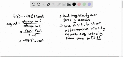 SOLVED:Vertical Motion The height of an object t seconds after it is ...