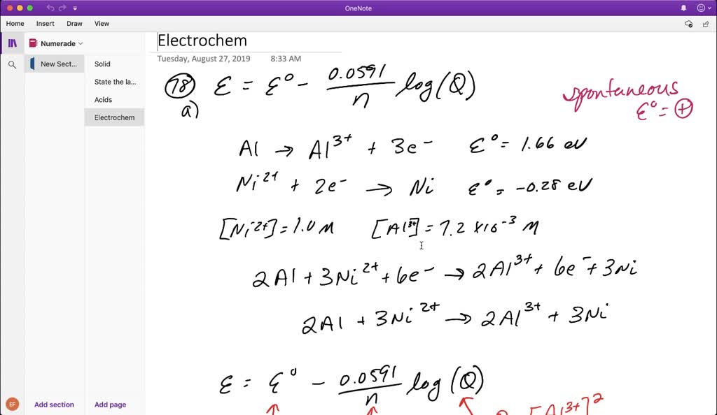 SOLVED:A lithium ion-selective electrode gave the potentials given ...