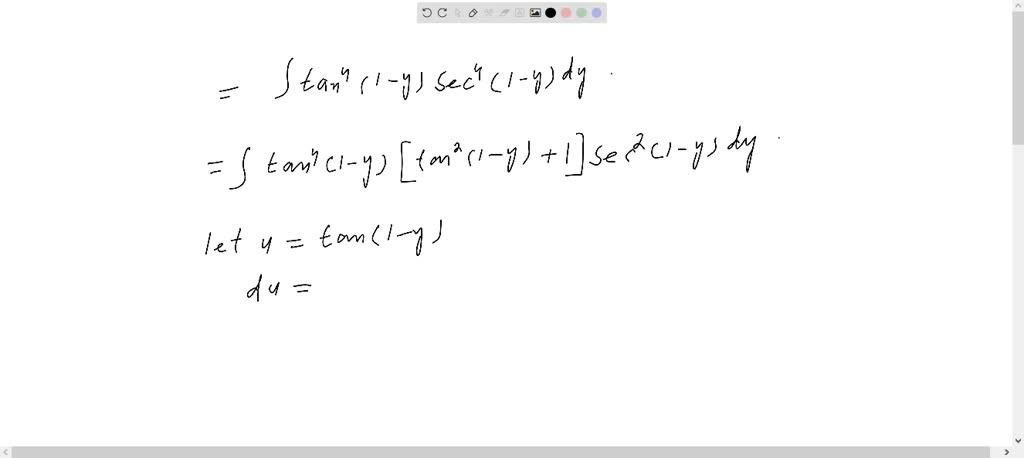 ⏩SOLVED:Evaluate the integral. ∫tan^4(1-y) sec^4(1-y) d y | Numerade