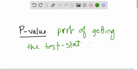 ⏩SOLVED:Refer to the P value given in Exercise 1 . Interpret that R… | Numerade