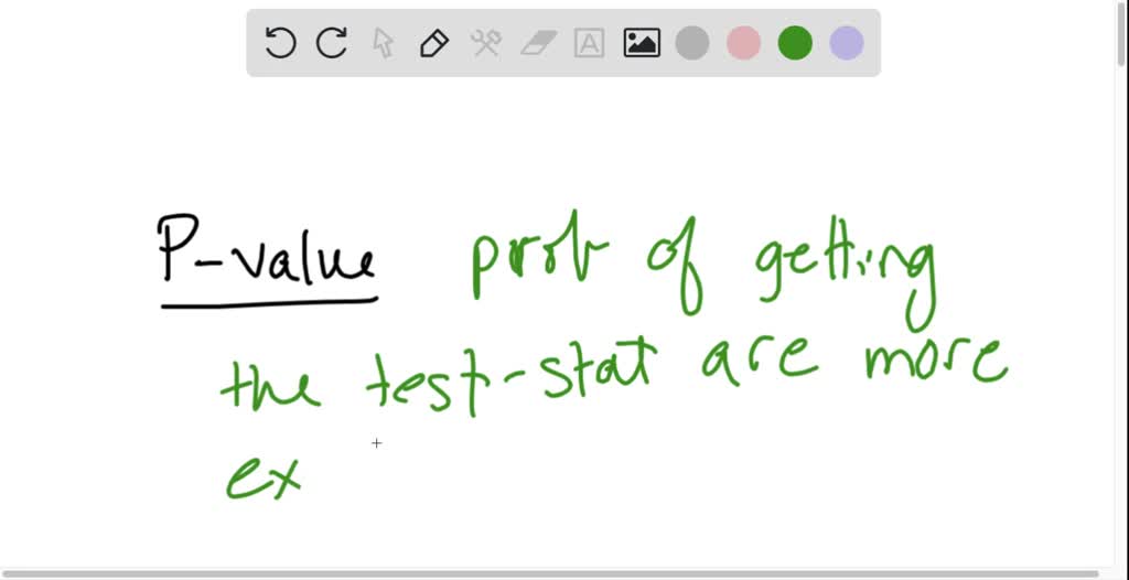 ⏩SOLVED:Refer to the P value given in Exercise 1 . Interpret that R… | Numerade