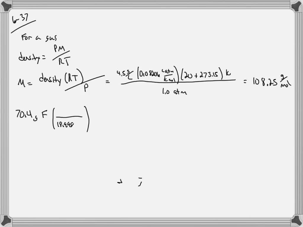 SOLVED:What is the molecular formula of a gaseous fluoride of sulfur ...