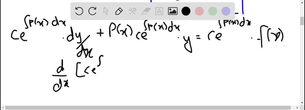 SOLVED:In determining the integrating factor (3), we did not use a constant of integration in ...