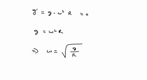 SOLVED:At what rate should the earth rotate so that the apparent g at ...