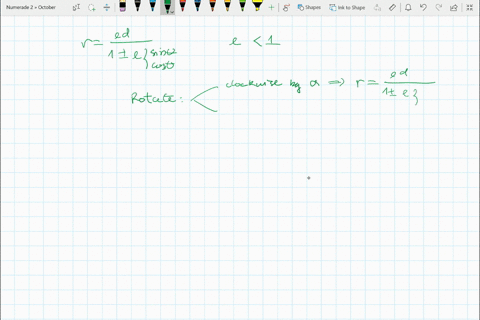 SOLVED:Rotated Ellipse Write the equation for the ellipse rotated π/ 6 ...