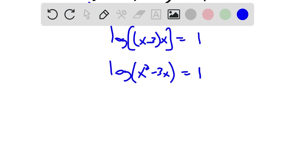 SOLVED Solve 5 5 Log x 3 logx 1