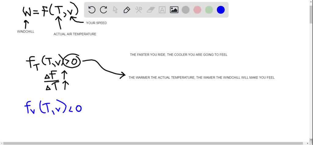 SOLVED:When riding your bike in winter, the windchill temperature is a ...