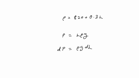 ⏩SOLVED:The density of a non-homogeneous liquid varies as a function ...