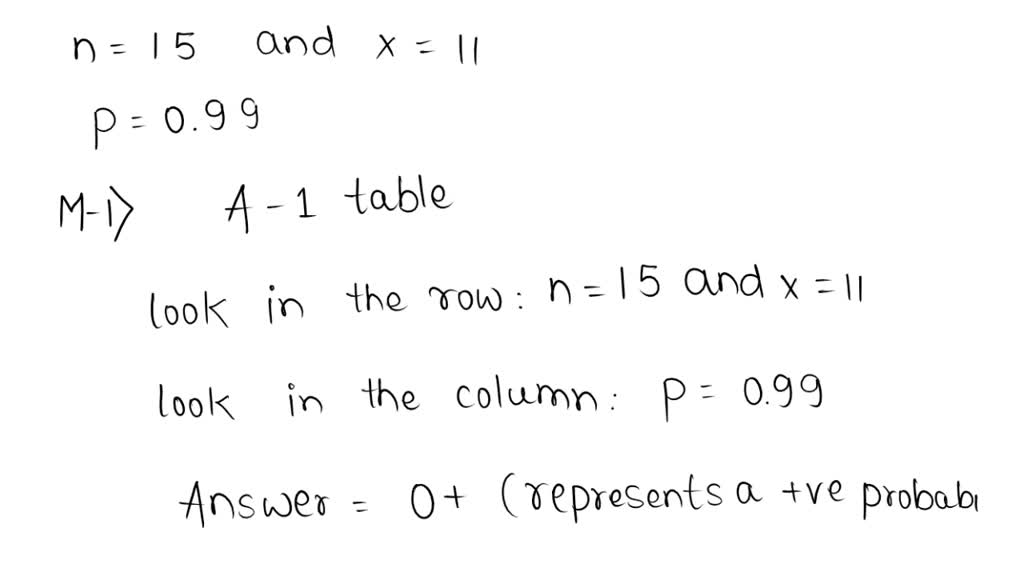 ⏩SOLVED:Calculate μ, σ^2, and σfor a binomial distribution with n ...