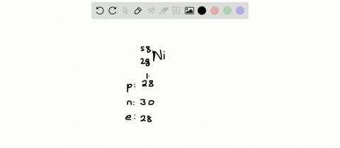 SOLVED: Estimate the percentage of the total mass of a ^58 Ni atom that is due to (a) electrons ...