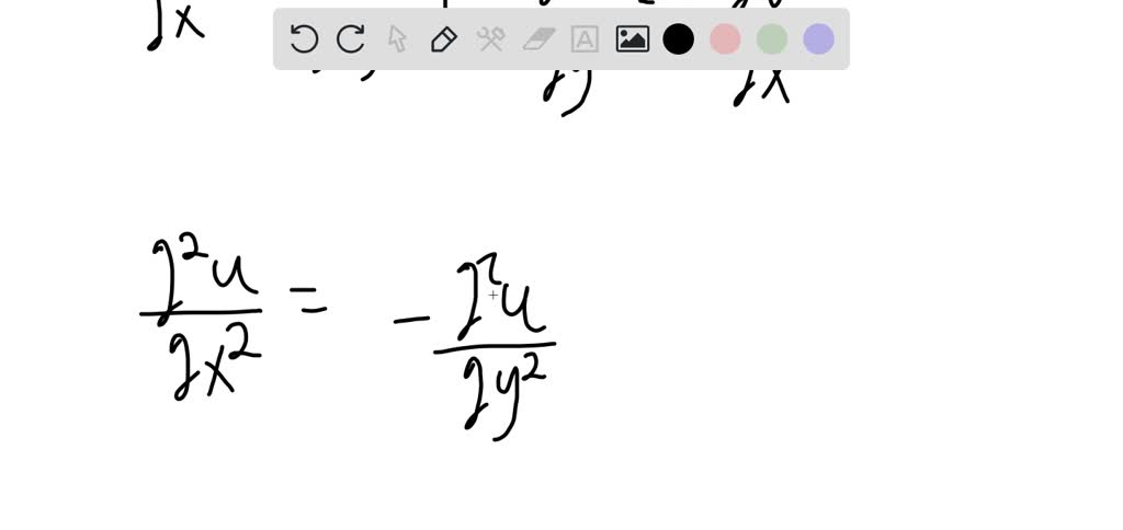 SOLVED:Suppose that u(x, y) and u(x, y) have continuous second partial ... SOLVED:Suppose that u(x, y) and u(x, y) have continuous second partial ...