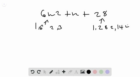SOLVED:Open-Ended Find two different values that complete each expression so that the trinomial ...