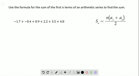 SOLVED:Find the indicated sum. \sum_{k=1}^{7}