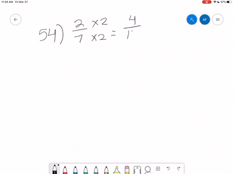 SOLVED:In the following exercises, find three fractions equivalent to the given fraction. Show ...