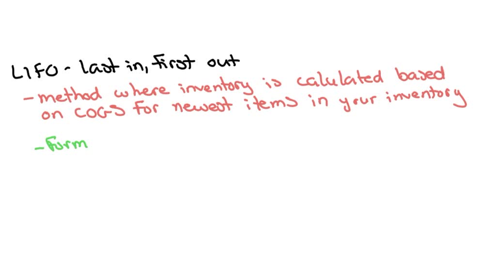 SOLVED:How does a company build LIFO layers under the LIFO retail ...