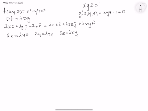 ⏩SOLVED:Minimum distance to the origin Find the point(s) on the… | Numerade