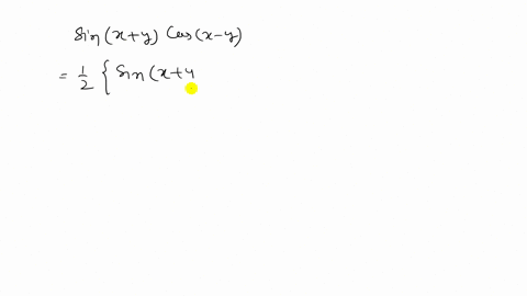 SOLVED:The sum formula [or the cosine function is cos(a+x)=cosa cosx ...