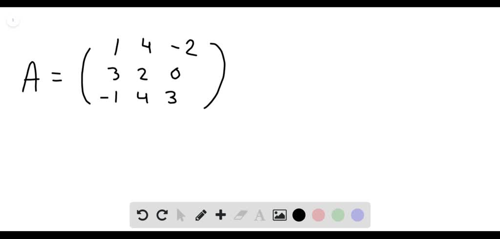 SOLVED:In Exercises 45-47, use MATCOMP in LINTEK or MATLAB and the ... SOLVED:In Exercises 45-47, use MATCOMP in LINTEK or MATLAB and the ...
