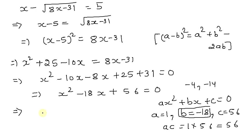 Solved Find All Solutions Of The Equation Algebraically Check Your