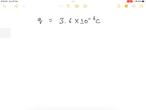 SOLVED:A +3.6-μC charge experiences a force of 0.80 N due to an ...