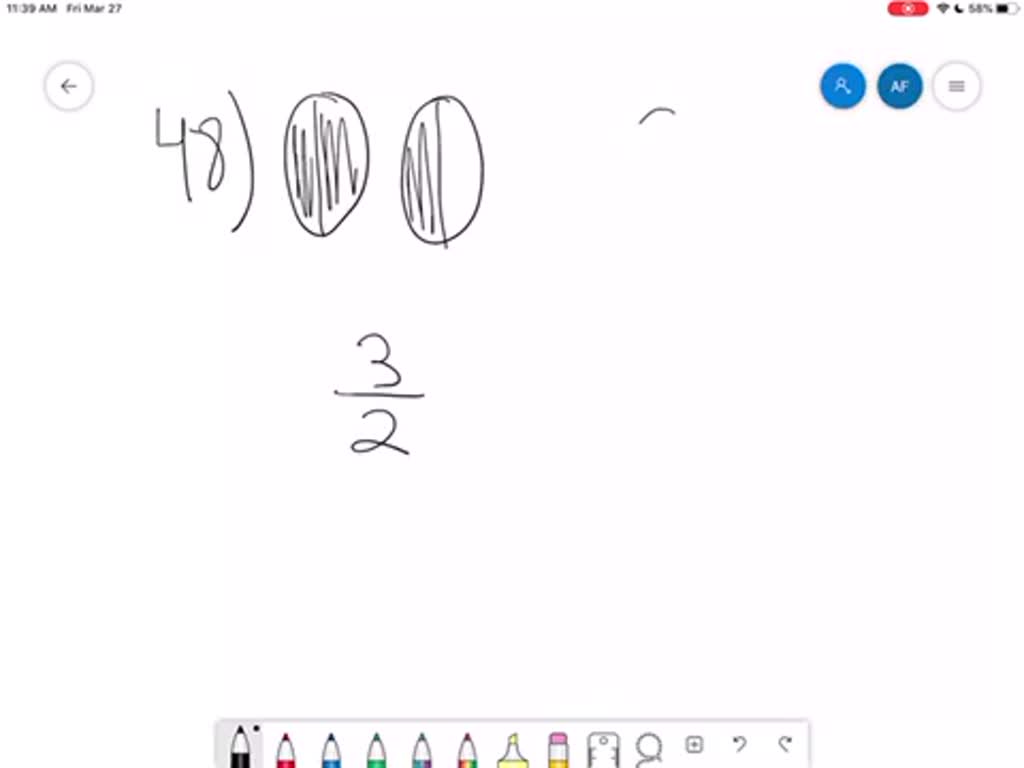 SOLVED In The Following Exercises Use Fraction Tiles Or Draw A Figure