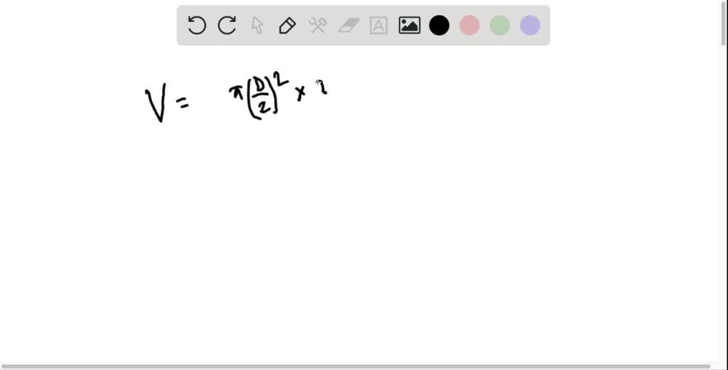 A pool of volume V (in m^3 ) is to be filled with water using a hose of ...