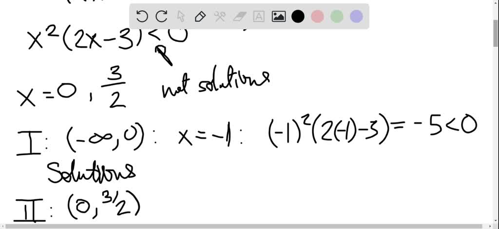 SOLVED:Solving a Polynomial Inequality In Exercises 13-34, solve the ...