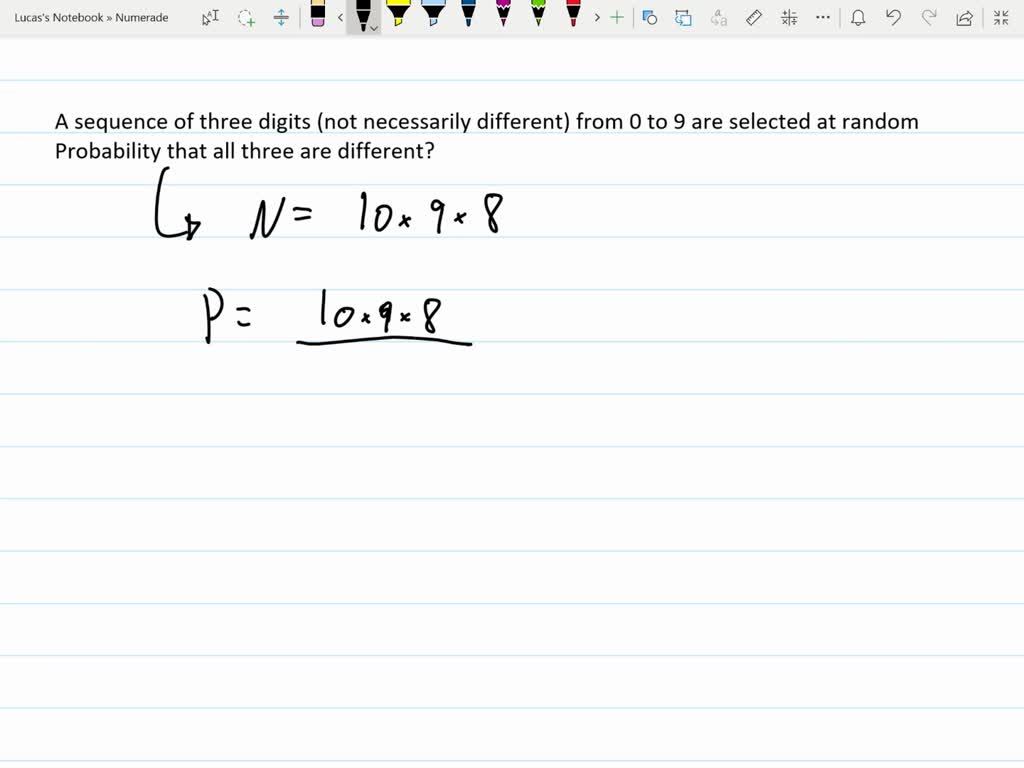 SOLVED:Lotteries In a New York State daily lottery game, a sequence of ...