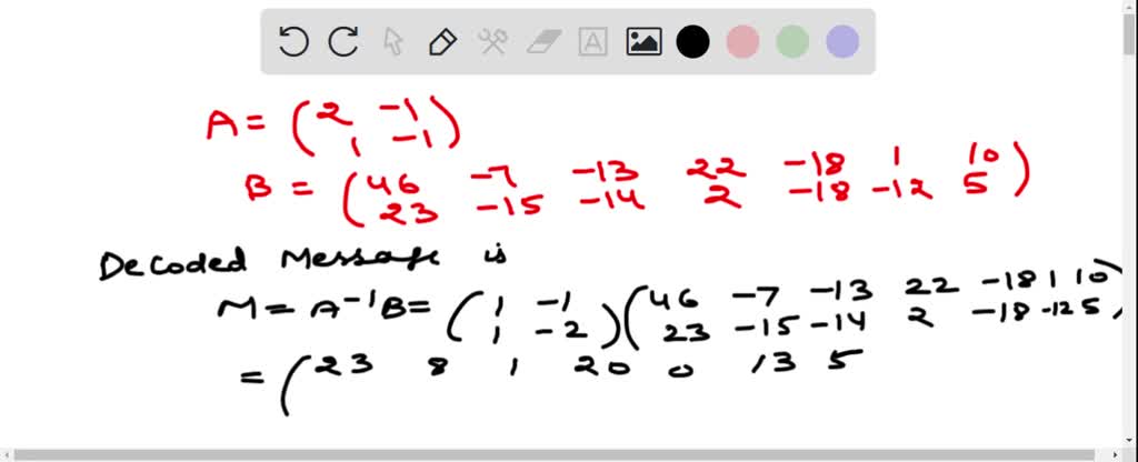 ⏩SOLVED:In Problems, use the matrix 𝐀 and the correspondence (1) to… | Numerade