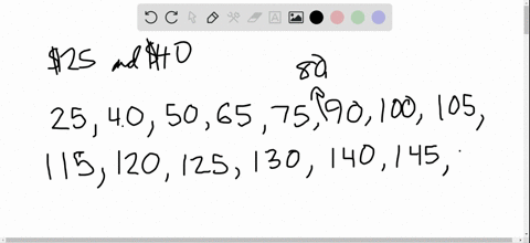 SOLVED: Suppose that a store offers gift certificates in denomina ...