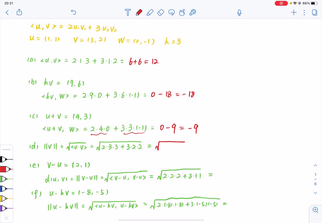 Let R2 Have The Standard Euclidean Inner Product And SolvedLib