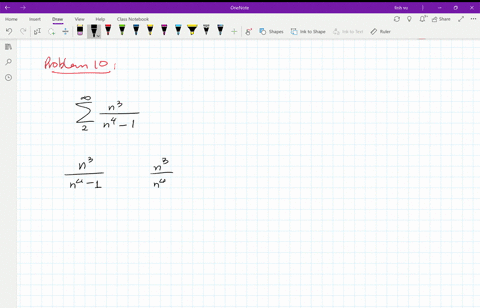 SOLVED:Use the Comparison Test to determine whether the series is ...