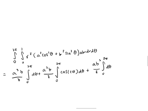 SOLVED: A thin plate of constant density covers the region bounded by ...